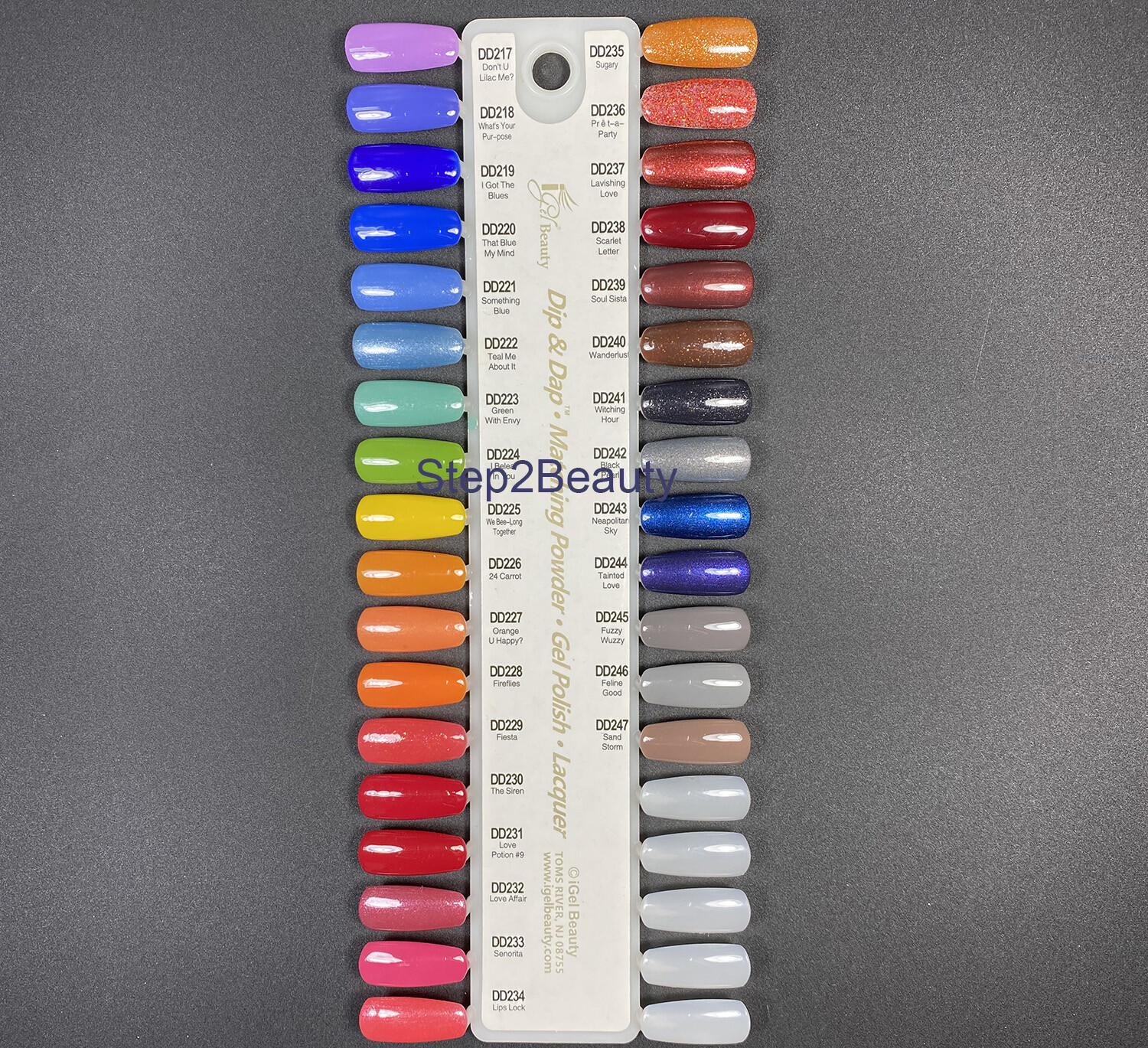 IGel Duo Nail Lacquer + Gel Polish Matching Color Set #13 COSMIC LATTER ...