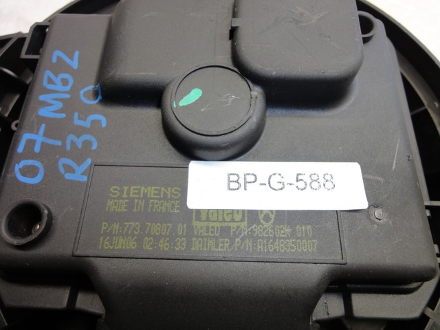 MERCEDES W164 Ml X164 GL AC Blower Motor A1648350007 for sale online | eBay