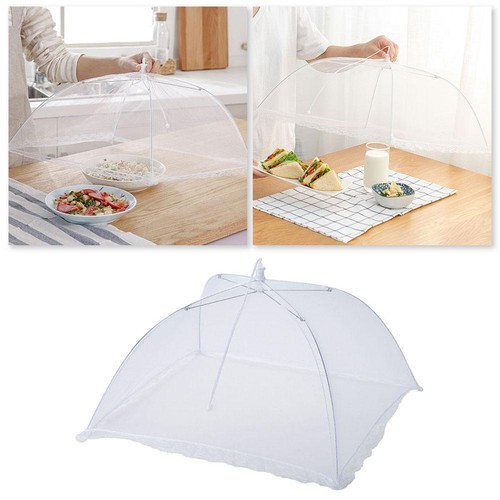 1/2/3/4 x Set Of Protective Food Cake BBQ Covers Insect B8C5 Mesh ...