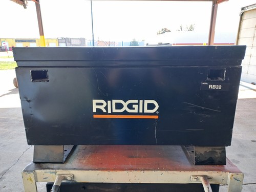 Ridgid Job Box, Black Finish, Model RB32, Lockable Tool Chest, Steel | eBay