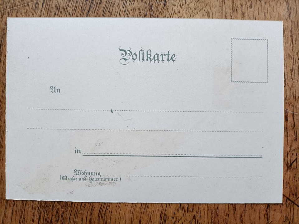 alpinisme) Gruss aus den Bayrischen Alpen. Alpinistes encordés. Carte ...