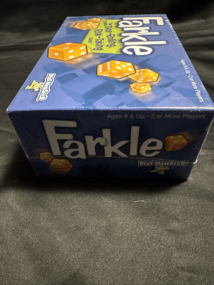 NIB Farkle The Classic Dice-Rolling Risk-Taking Game Ages 8 & up - NEW ...
