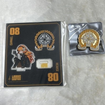 Unused Limbus Company Acrylic Stand Pin Badge Ishmael set of 2 | eBay