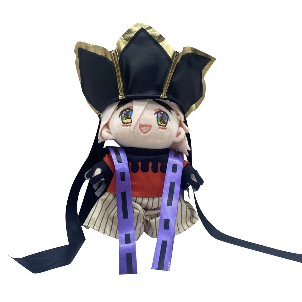 11in Anime Demon Slayer Douma Plush Doll Dress Up Clothes Stuffed Toy ...