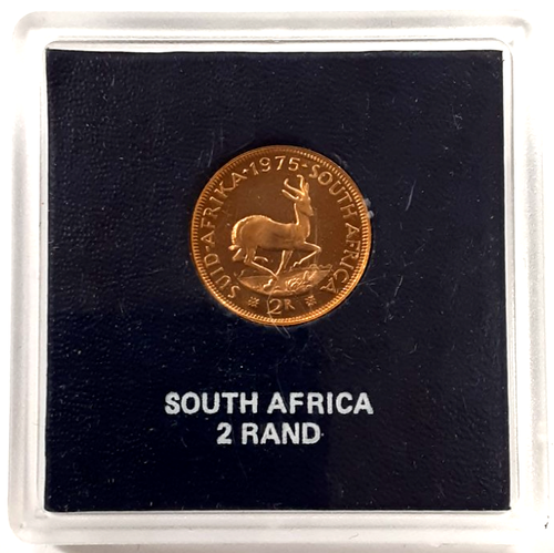 1975 South Africa Gold 2 Rand Coin-KM#64 Gem BU | eBay