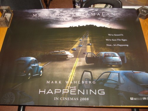 THE HAPPENING OFFICIAL MOVIE POSTER | eBay