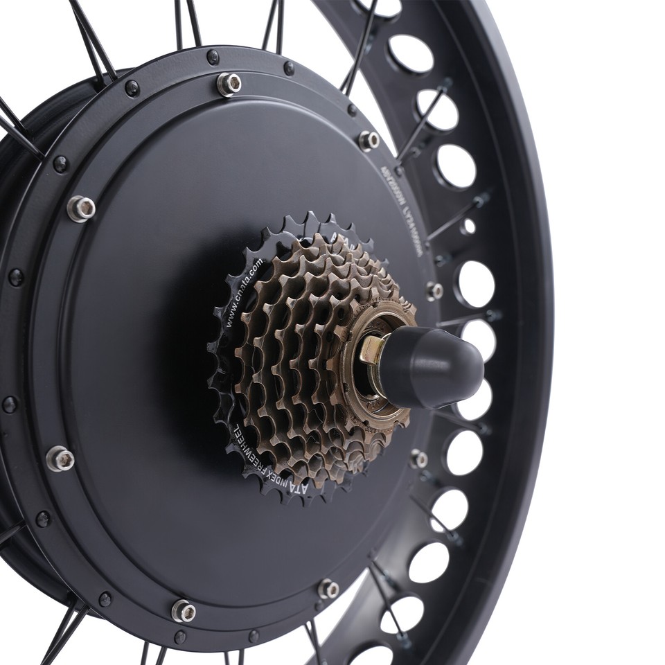 20" 48V Fat Tire Electric Bike Rear Wheel Hub Motor Snow Bike ...