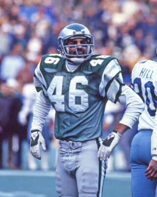 1979 Philadelphia Eagles HERM EDWARDS Glossy 8x10 Photo Football Print ...