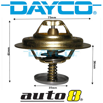 Dayco Thermostat for Mitsubishi Fuso Canter FE334 3.3L Diesel 4D31 1986 ...