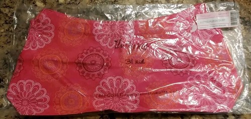 thirty one fitted purse skirt Pixie Pink Medallion | eBay