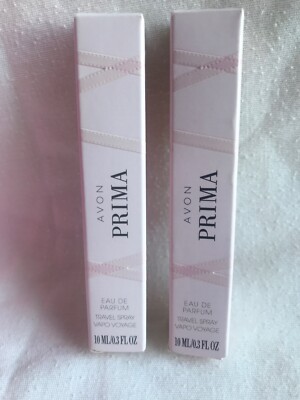 Avon (2) PRIMA Eau de Parfum Perfume 0.5 Oz Travel Size FREE SHIPPING ...