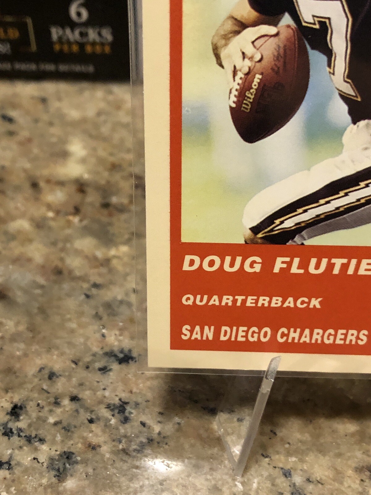 2004 Fleer Tradition Football Card #299 Doug Flutie San Diego Chargers ...
