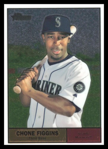 2010 Topps Heritage Chone Figgins Chrome #'d /1961 C122 Seattle ...