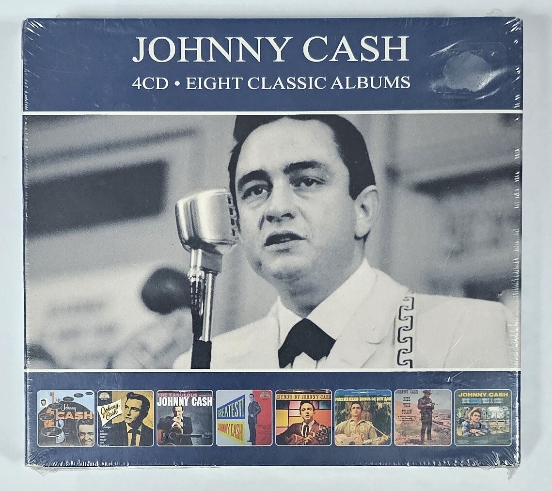 Johnny Cash – Eight Classic Albums 2019 Music 4 CD | eBay