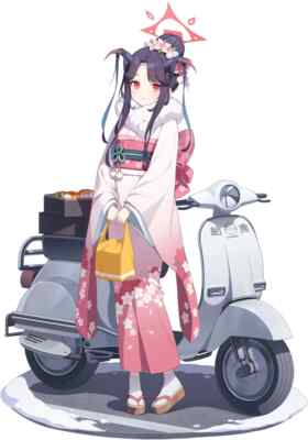 Fuuka Blue Archive Anime Weatherproof Sticker 6" Car Decal | eBay