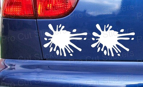 Paint Splat Small - Large Custom Car Wall Art Vinyl Die Cut Stickers ...