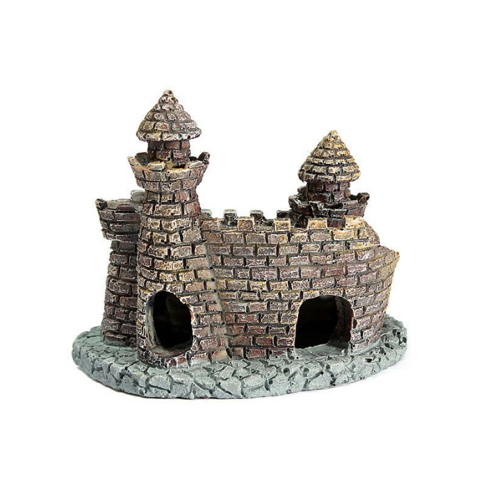 Castle Resin Fish Tank Aquarium Decorations Castle Villa Tower ...