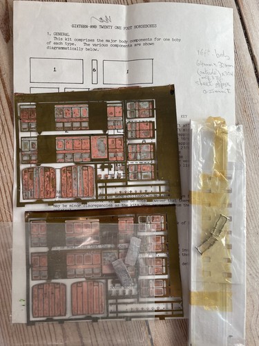 LSWR Horse Box Brass Etch Kit X2 ? | eBay