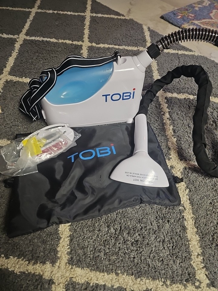 TOBI EC1633 PROFESSIONAL FABRIC STEAMER 5X FASTER REMOVES WRINKLES(6B ...