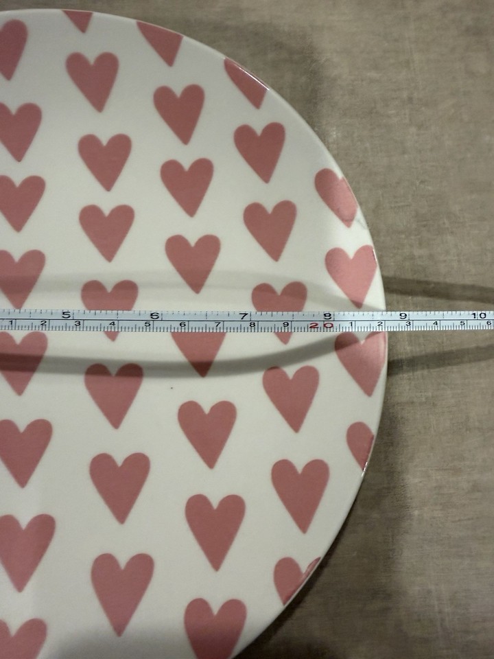 Vintage Pier 1 Stoneware Luncheon/Dessert Plates Set of 4 Valentine’s ...