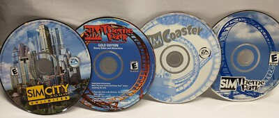 Sim bundle. Sim City 3000 / Sim Coaster / Sim Theme Park / Sim Theme ...