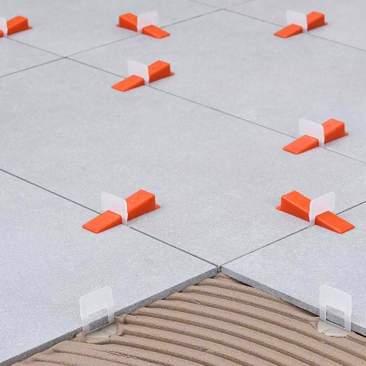 1.5/2/3mm Tile Leveling Spacer System Tool Clips Wedges Flooring ...