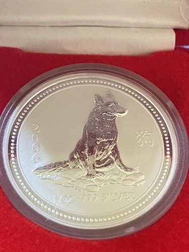 2006-1 oz Silver Bullion-Perth Mint serie I “ Year of the Dog” - BOX | eBay