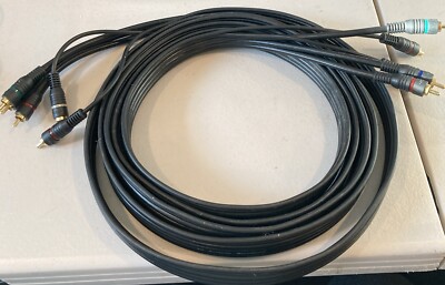 RGB Component Video Cable with Left/Right Digital Audio (25 Feet) | eBay