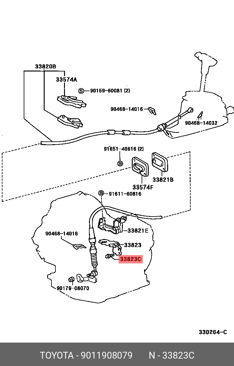 OE bolt for transmission input damper cover & flywheel, for TOYOTA ...