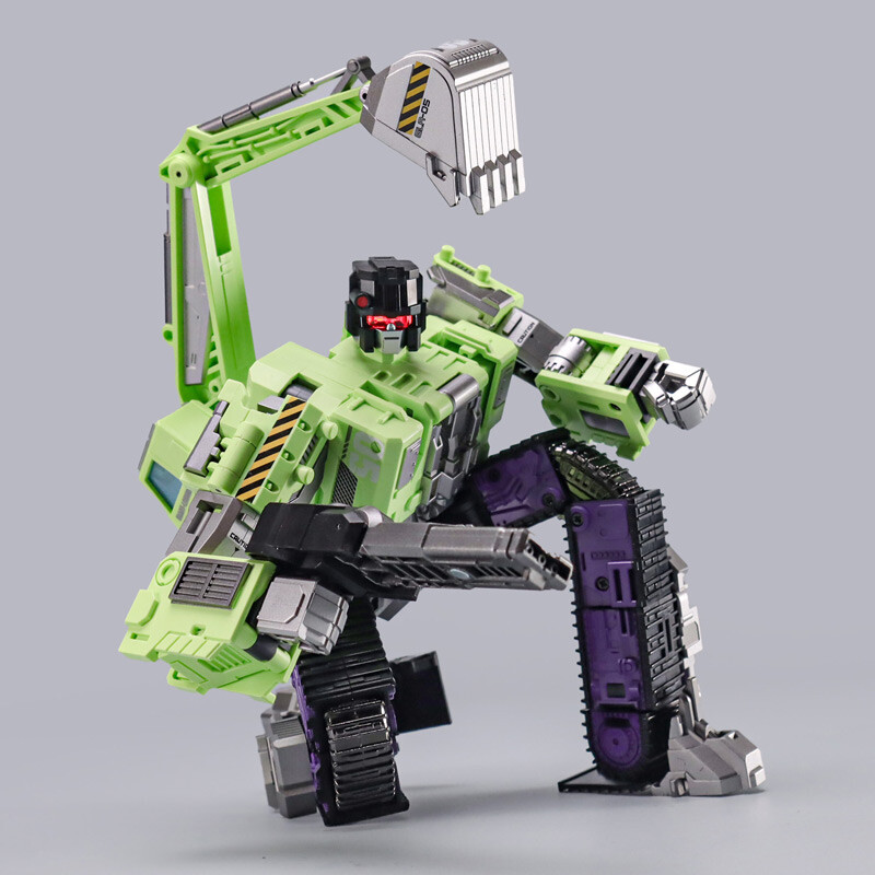 Giant Devastator Combiner Construction Vehicles TF Transforming Toy Set ...