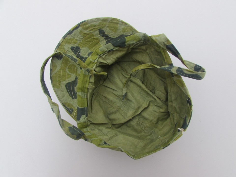 ORIGINAL NORTH VIETNAMESE DAC CONG SAPPER CAMOUFLAGE CAP NVA CAMO ...