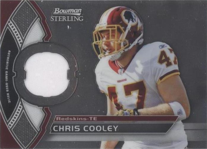 2011 Bowman Sterling - Relics Chris Cooley #BSR-CC (MEM) for sale online | eBay