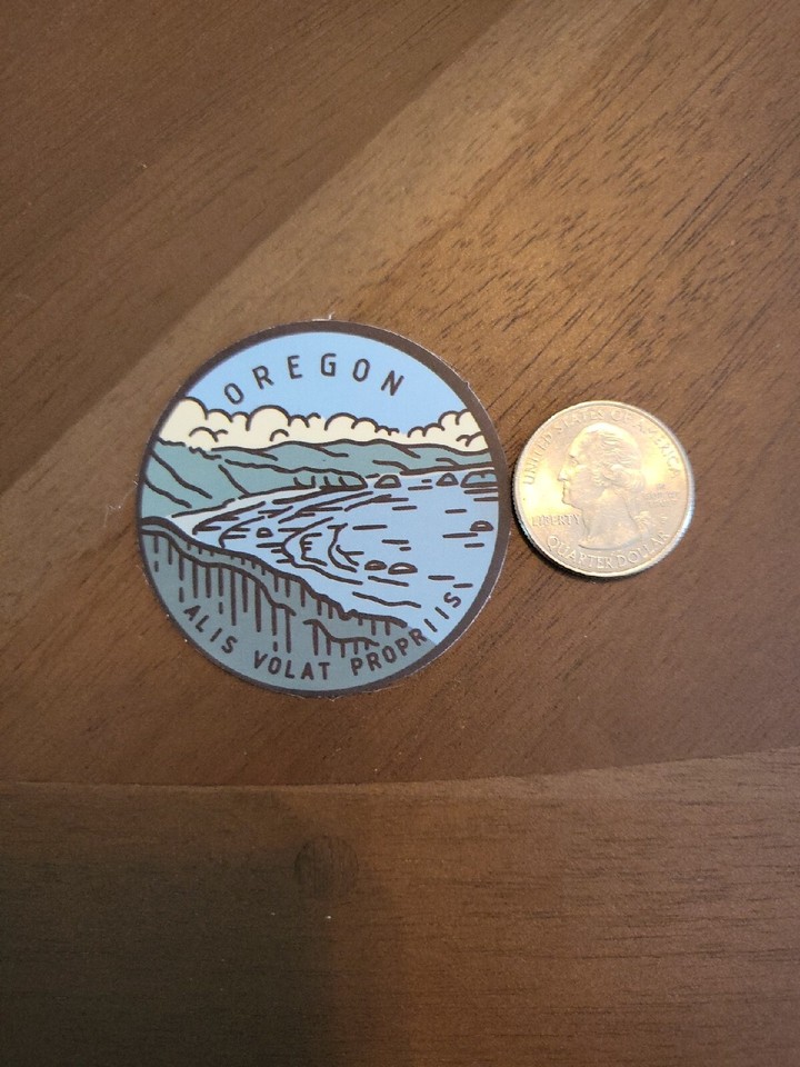 Oregon State Motto Sticker Decal | eBay