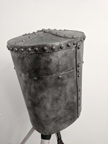 SCA Medieval LARP Black Knight Monty Python Armor Helmet, LARP Cosplay ...