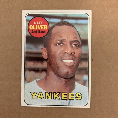 1969 Topps Nate Oliver # 354 New York Yankees Baseball Card NY NYC | eBay