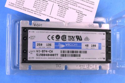 Vicor 250Vin 48Vout @ 100 Watts VI-B74-CW DC-DC Converter | eBay