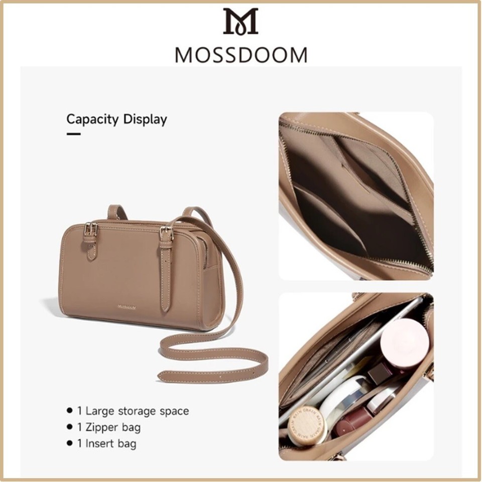 MOSSDOOM Renee Women Bags Simple Shoulder Bag Fashion Minimalist ...
