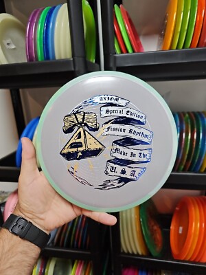 Axiom Ltd Ed Fission Rhythm 161g #1 Disc Golf Driver Limited Edition ...