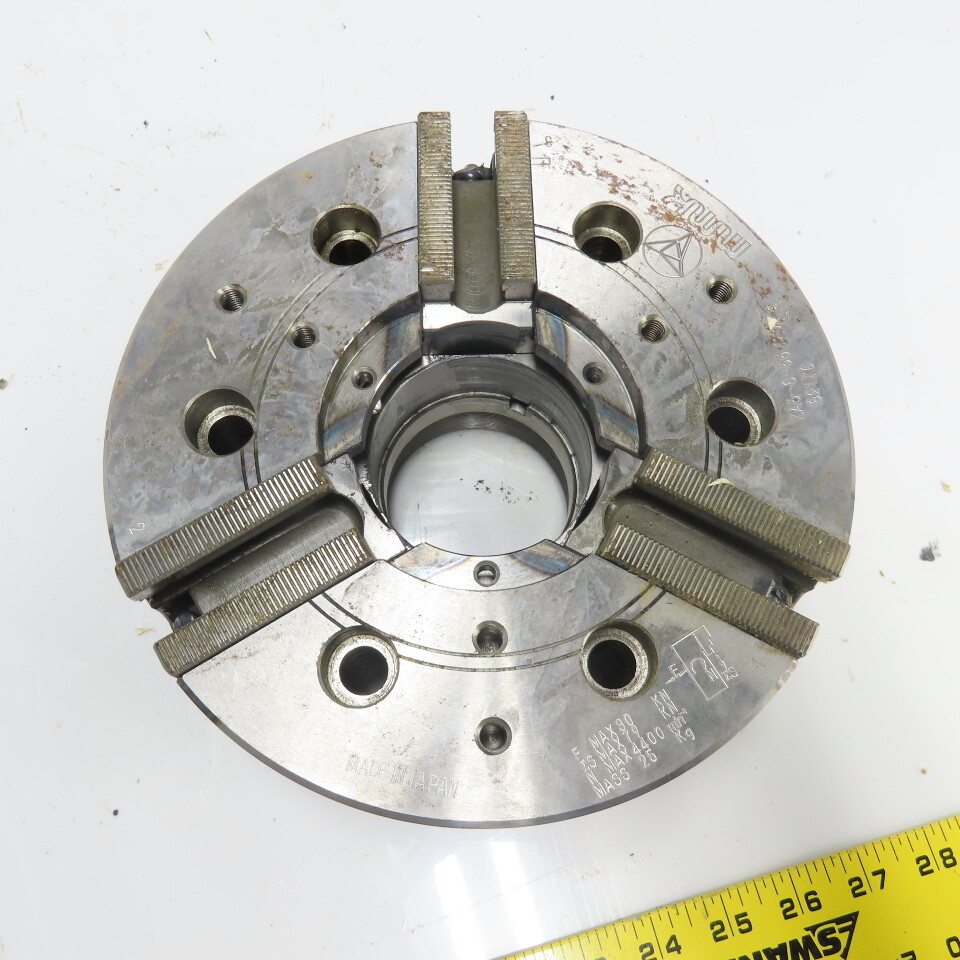 MMK ZA6-8-66-09 8" 3-Jaw Open Center Power Lathe Chuck 4400RPM | eBay