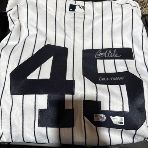 Gerrit Cole Yankees“Cole Train”Official Nike Jersey Auto Fanatics ...