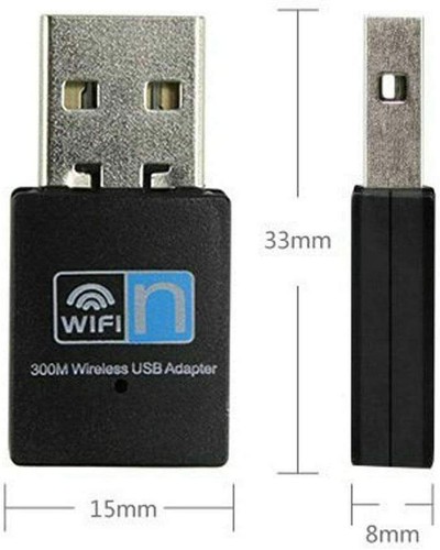 USB Wifi Adapter Desktop PC Laptop Dongle Wireless Lan Internet for ...