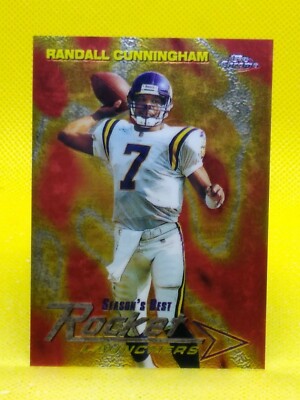 Randall Cunningham 1999 Topps Chrome Season's Best ROCKET LAUNCHERS # ...