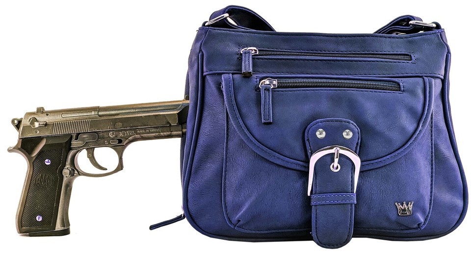 Purse King Pistol CCW Concealed Carry Handbag & Crossbody Bag, Gun ...