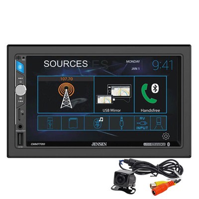 Jensen CMM7720 Multimedia Receiver With Backup Camera | eBay