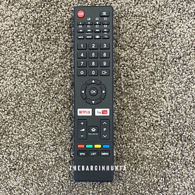 Chiq TV Replacement Remote Control for L32H7L, U43H7L, U50H7L, U55H7L ...