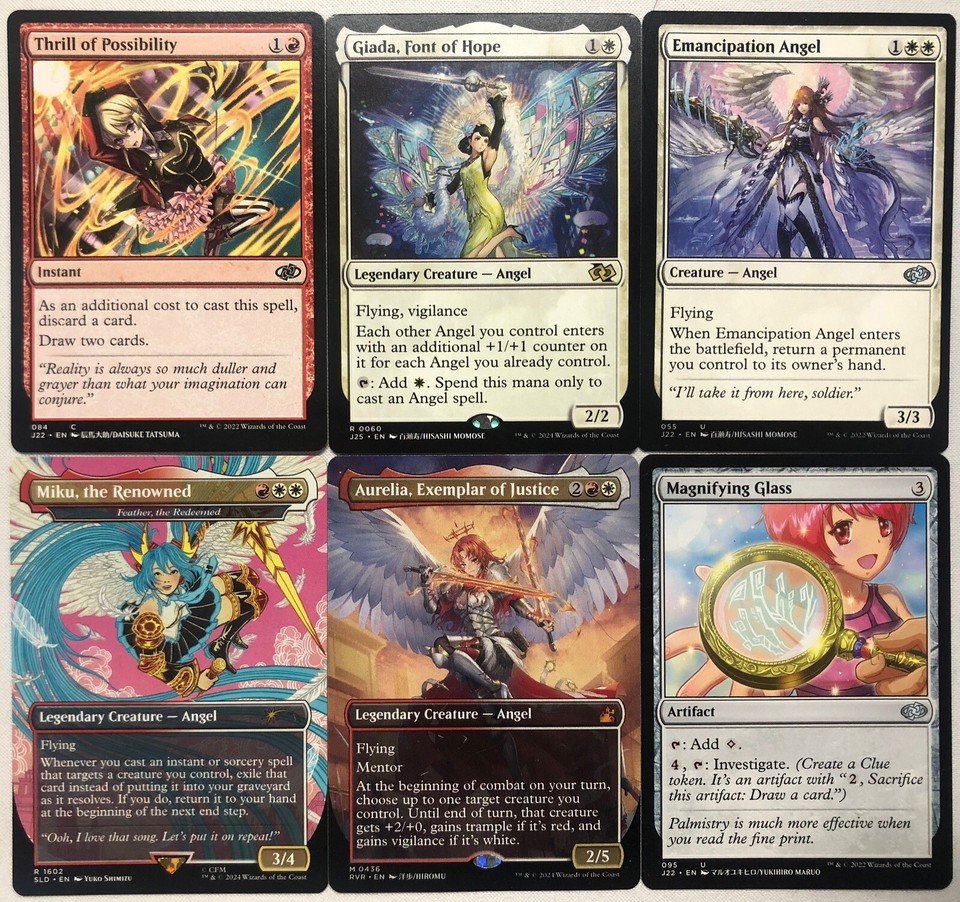 EDH Angel Deck - Anime Commander MTG Magic the Gathering | eBay