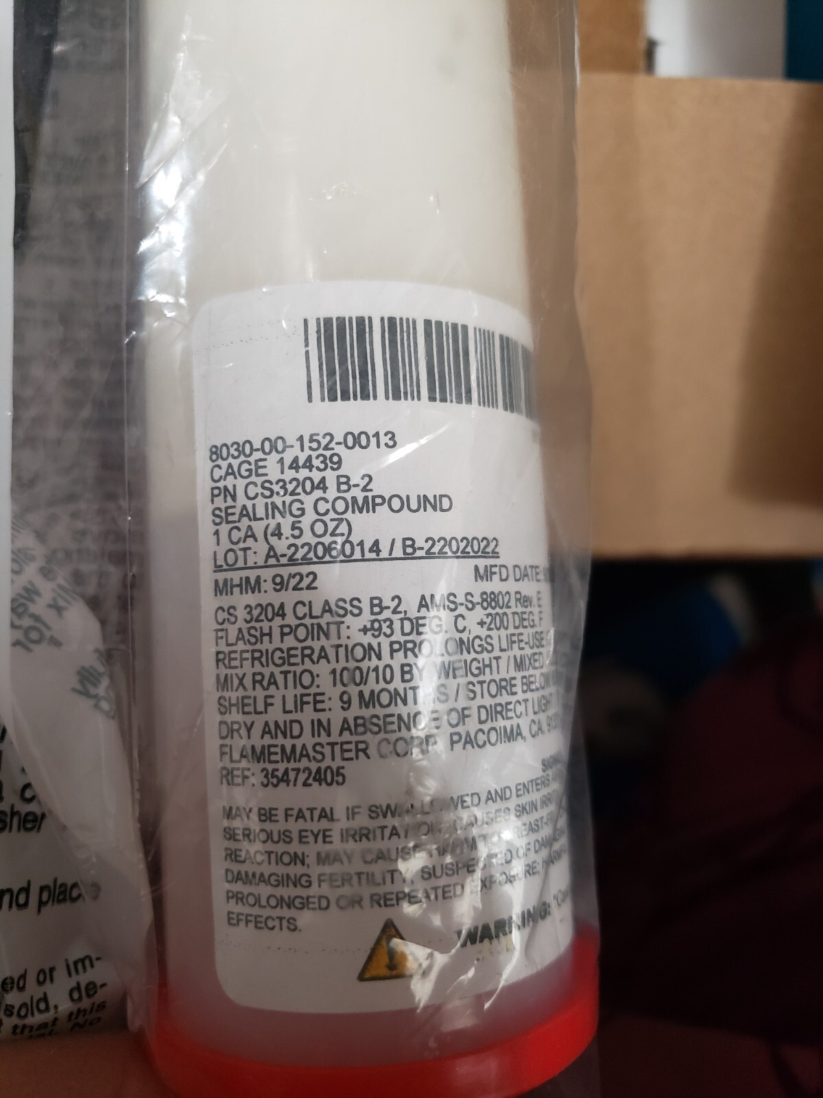 FLAMEMASTER FUEL TANK SEALER CS3204-B--2 KIT 4.5 oz | eBay