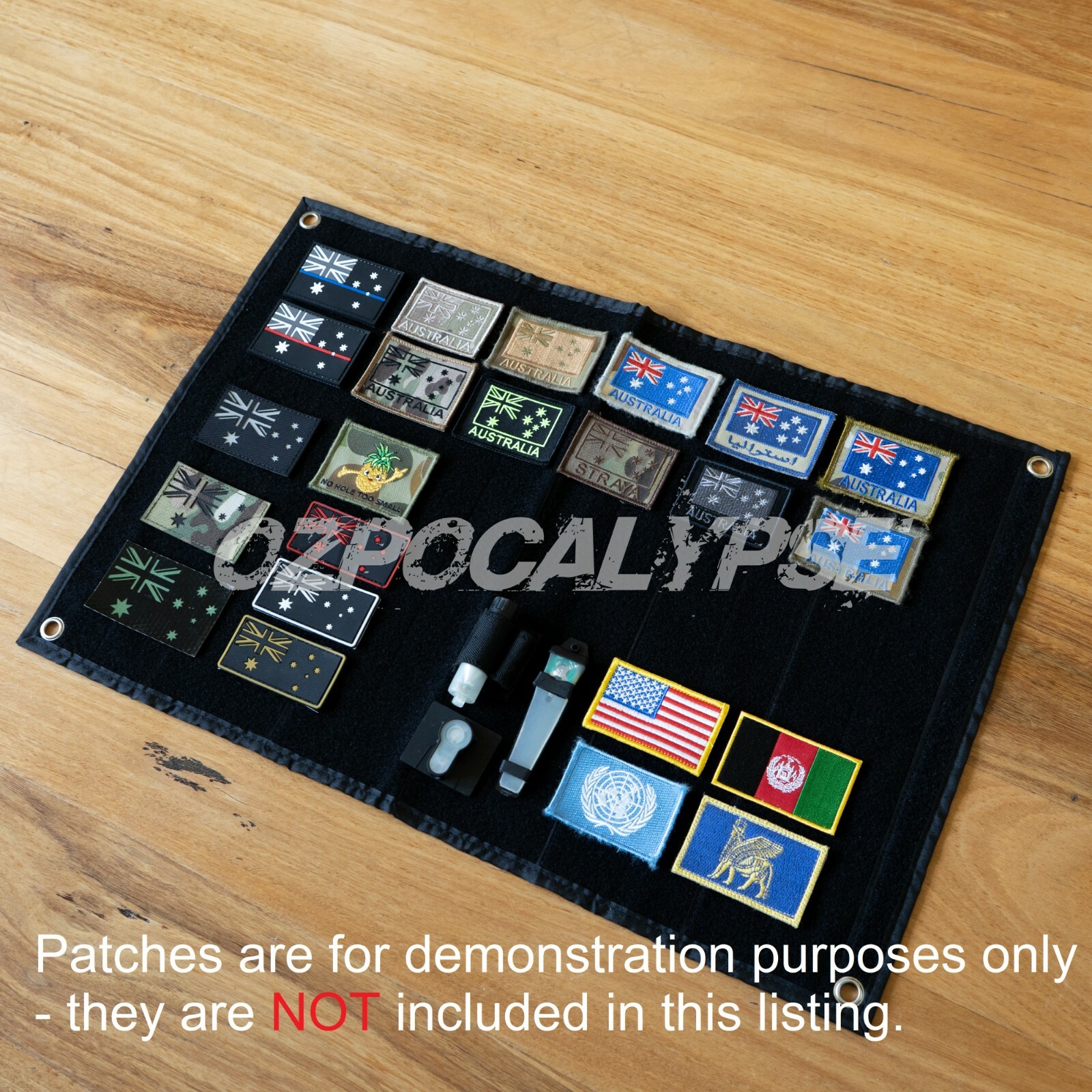 Tactical Patch Collection Panel - army military amcu dpcu sas multicam ...