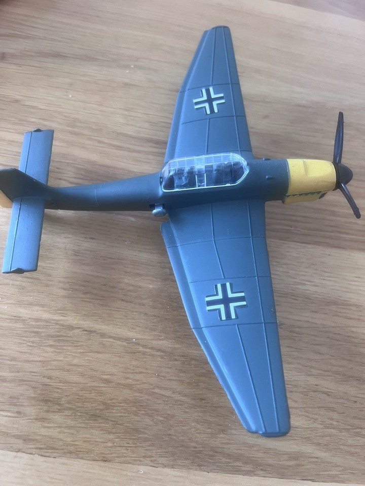 Dinky Toys Meccano Junkers JU 87 B 721 Stuka Military Plane Diecast ...
