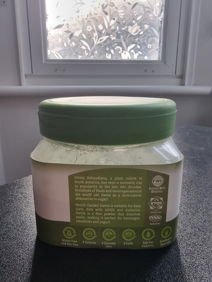 Pure Raw Stevia 113g Health Garden Opened But Never Used | eBay UK